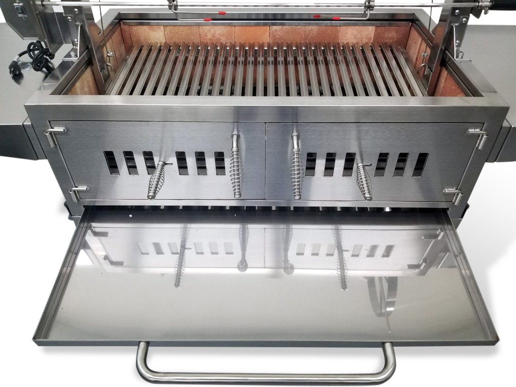 Stainless Steel Outdoor Charcoal BBQ Parrilla Santa Maria / Argentine ...