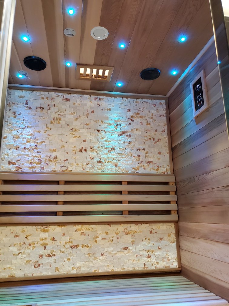 1-2 Person Indoor Traditional Wet / Dry Swedish Steam Sauna SPA Harvia ...