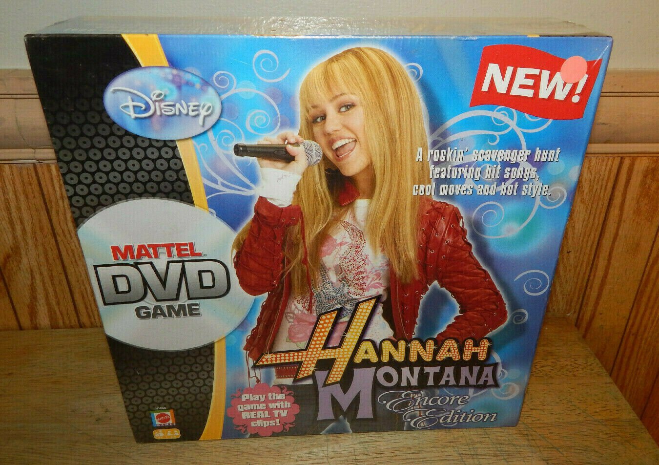 Mattel Disney Hannah Montana Encore Edition DVD Game, New in Box