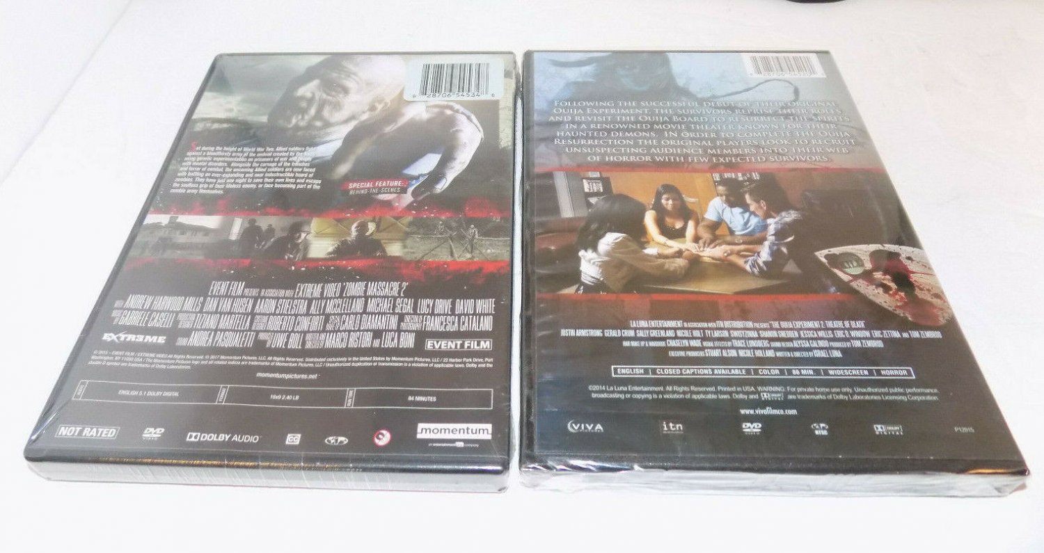 Zombie Massacre 2 And Ouija Resurrection Ouija Experiment 2 Horror ...