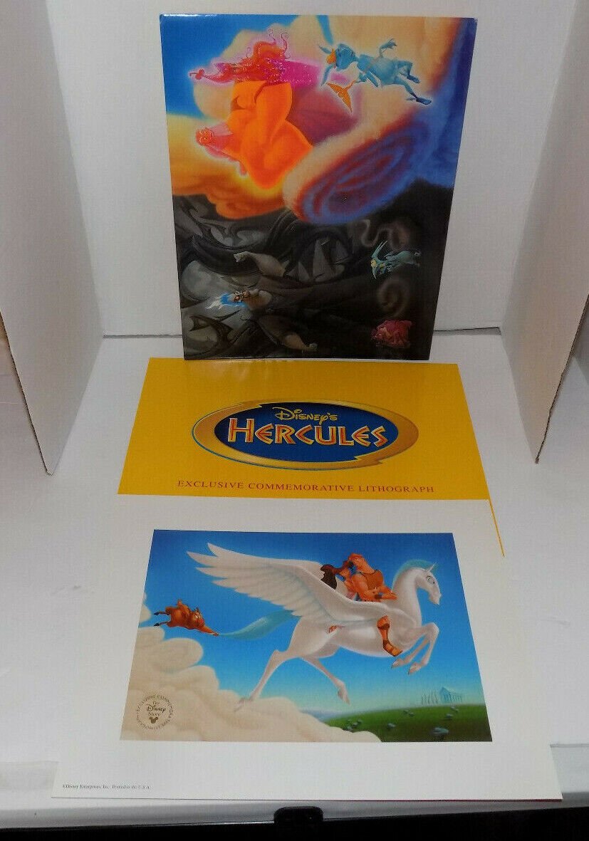 Disney's Hercules Exclusive Commemorative Lithograph