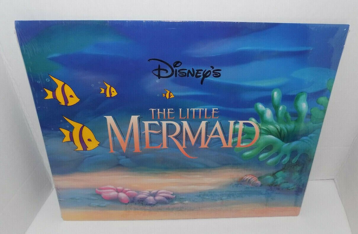 Disney's The Little Mermaid Lithograph Portfolio Set Of 4 Lithographs ...