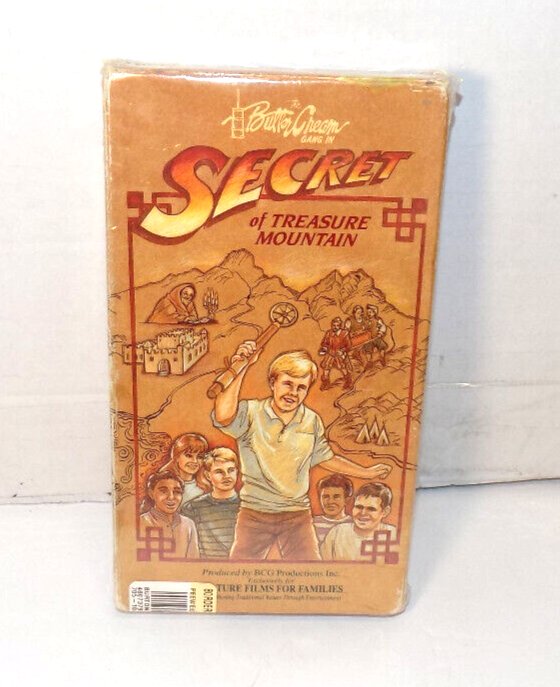 The Buttercream Gang VHS Secret Of Treasure Mountain 1993 Sealed
