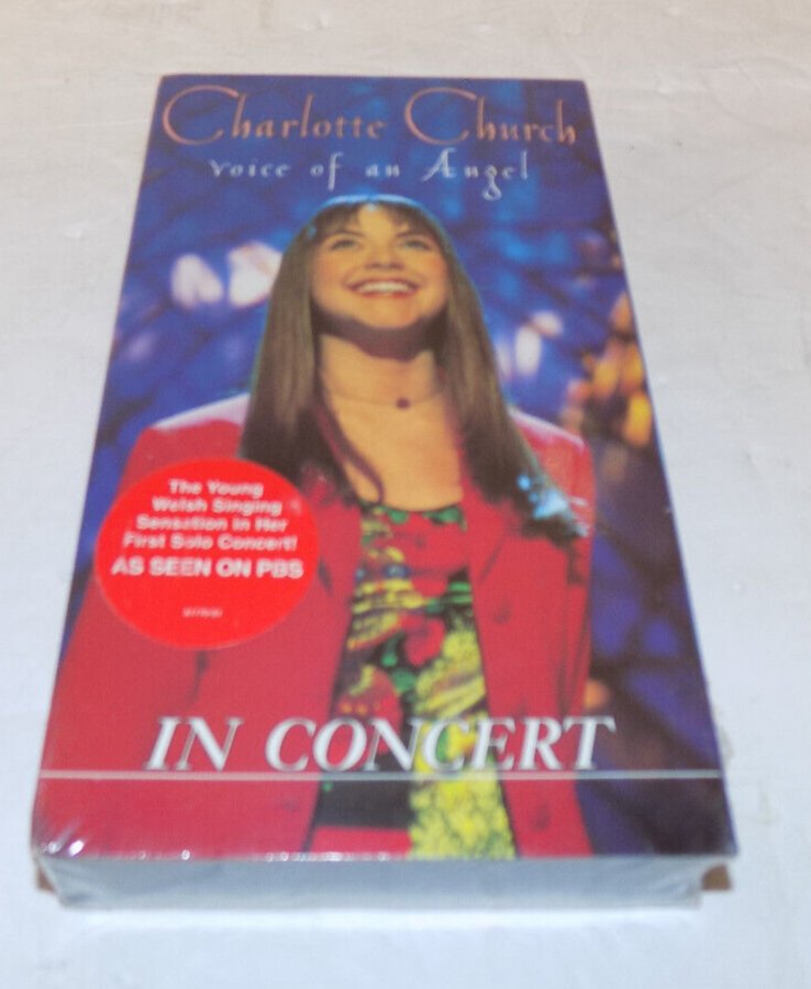 Charlotte Church Voice of an Angel VHS Tape Sealed