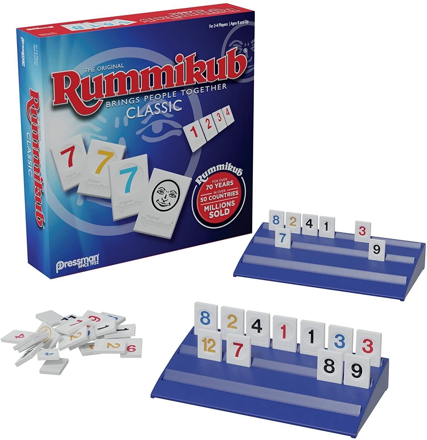 Rummikub by Pressman Classic Edition The Original Rummy Tile Game New