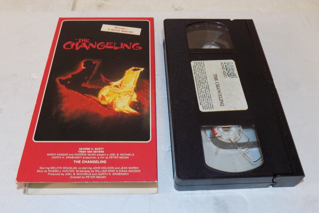 The Changeling VHS Tape George C Scott HBO Video 1990's