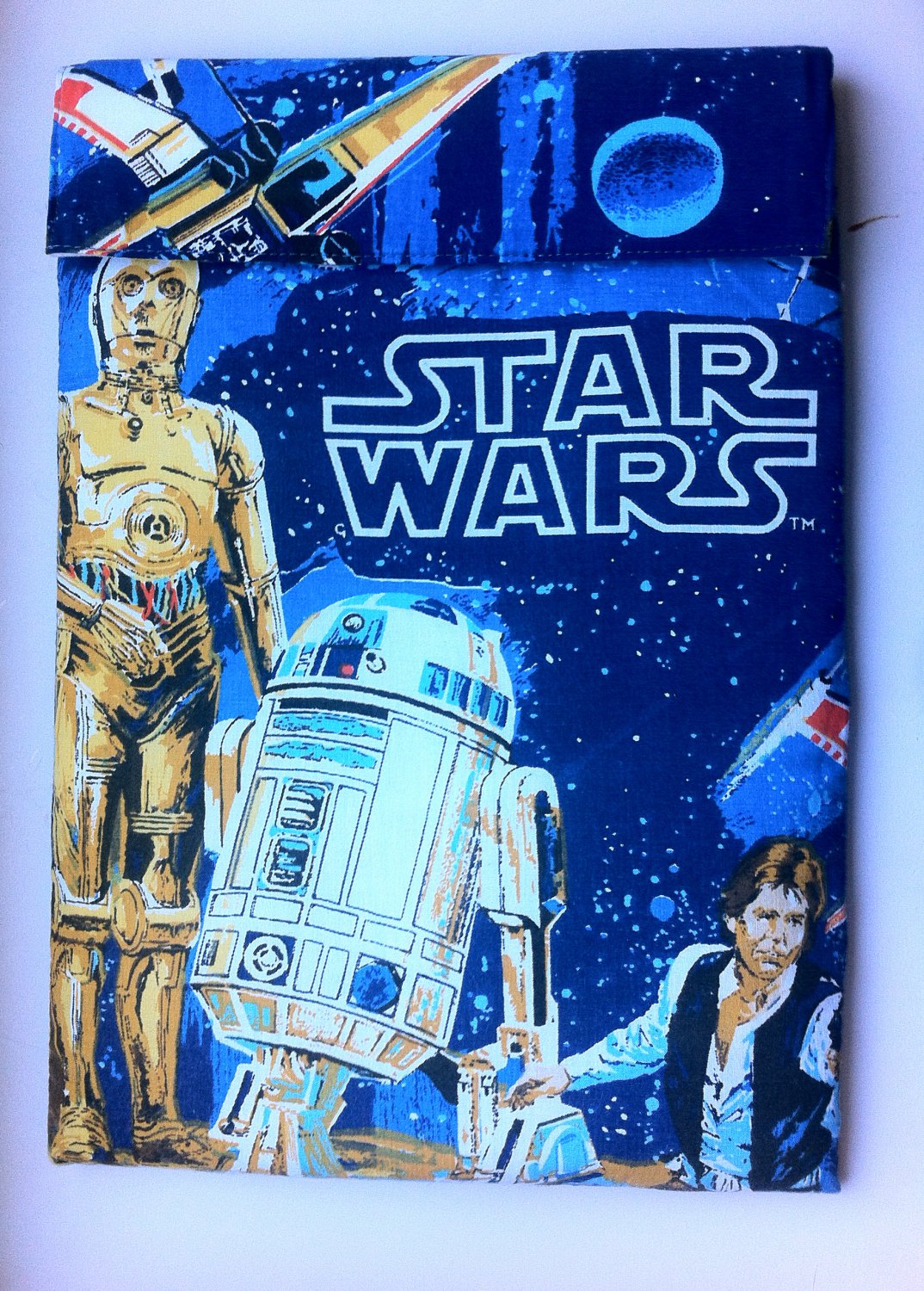 Star Wars Laptop Case C3PO, R2D2 and Han Solo - 15 inch