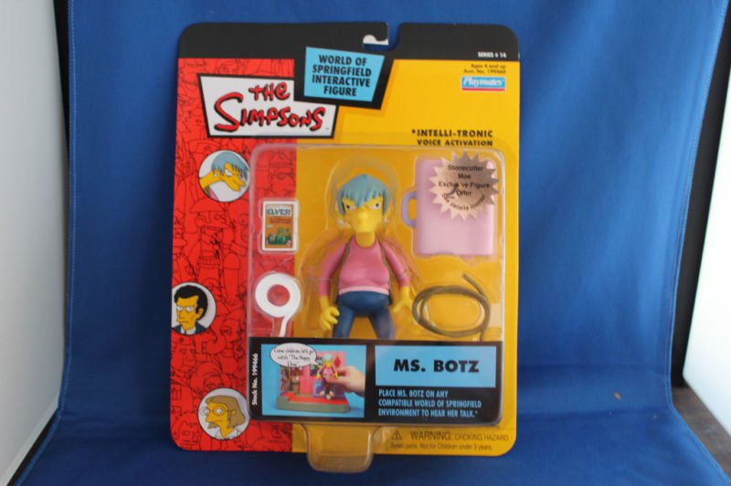 The Simpsons - Ms. Botz - Series #14 - World of Springfield Interactive ...
