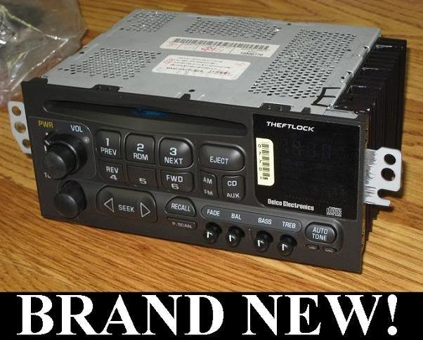 1995-01 GM CHEVY DELCO AM/FM/CD RADIO IMPALA SS 1998-2001 S10 BLAZER ...
