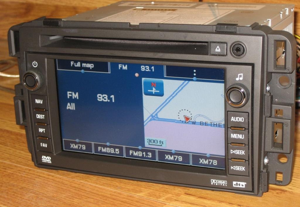 07-09 CHEVY SILVERADO TAHOE GMC YUKON SIERRA NAV NAVIGATION CD/DVD/MP3 ...
