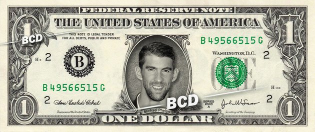 MICHAEL PHELPS Rio olympics Gold Medal - REAL Dollar Bill Cash Money ... MICHAEL PHELPS Rio olympics Gold Medal - REAL Dollar Bill Cash Money ...