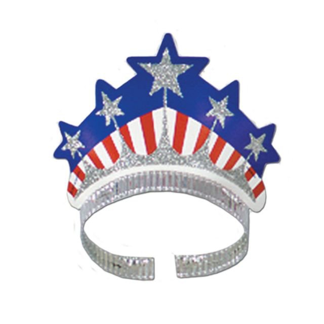 Lady Liberty Paper Glitter Tiara USA Tiaras (6)