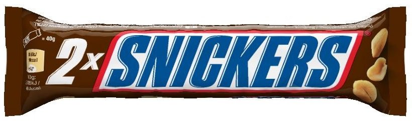 Snickers Chocolate, 2 pack (80 gr)