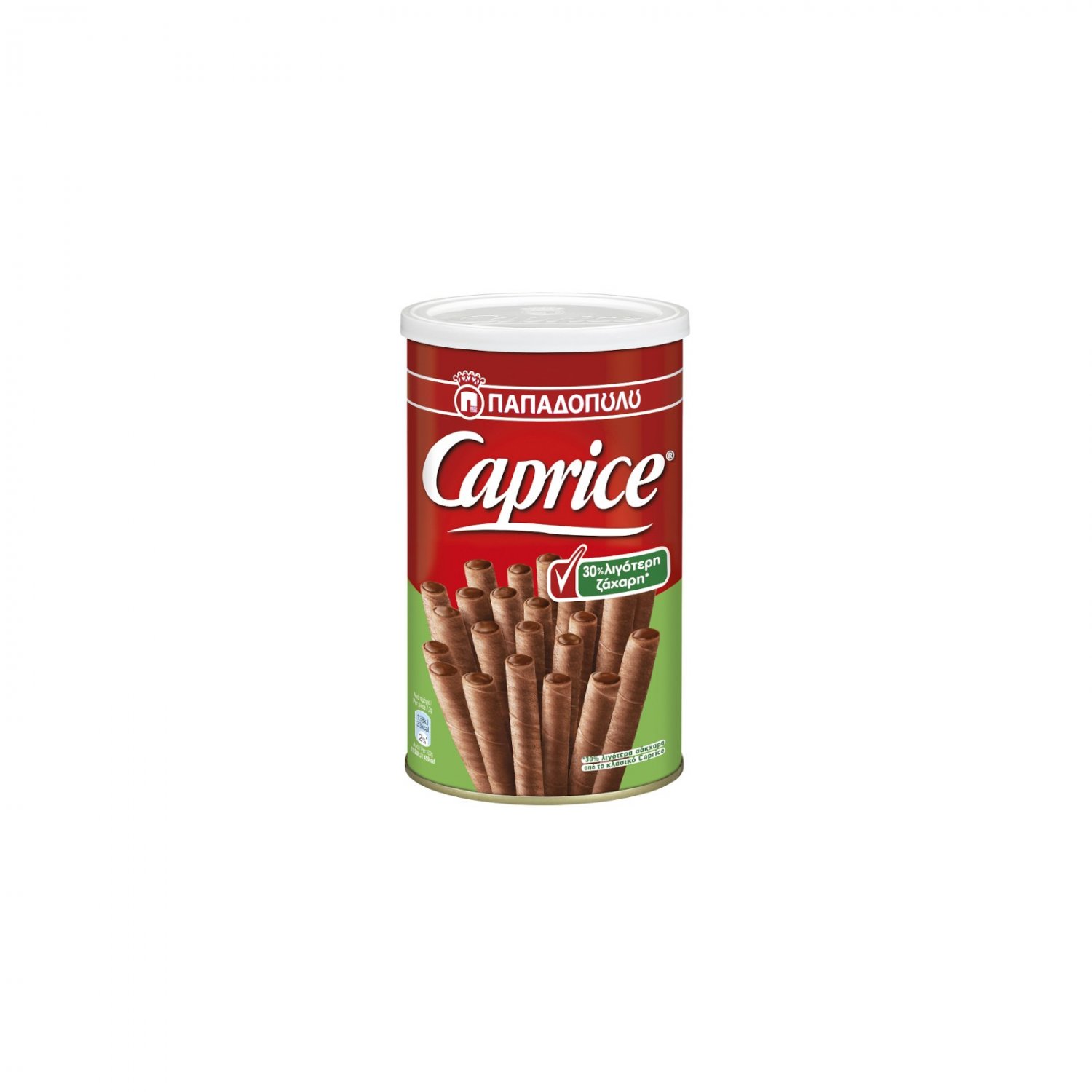 Papadopoulou Caprice Wafer Rolls with 30% Less Sugar 250g