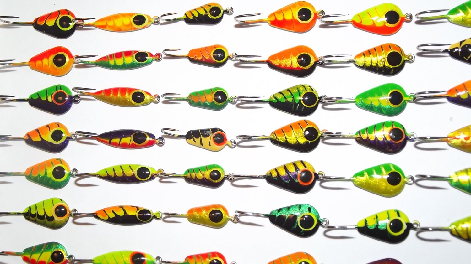 100 Assorted Ice Jigs