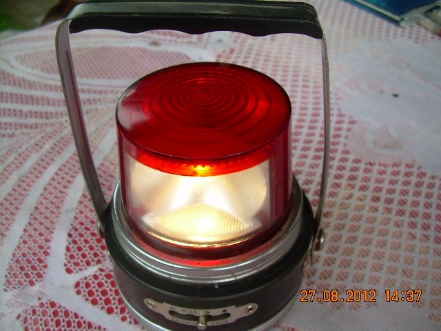 Vintage Soviet Russian USSR Flashlight Signal Light/Flashlight