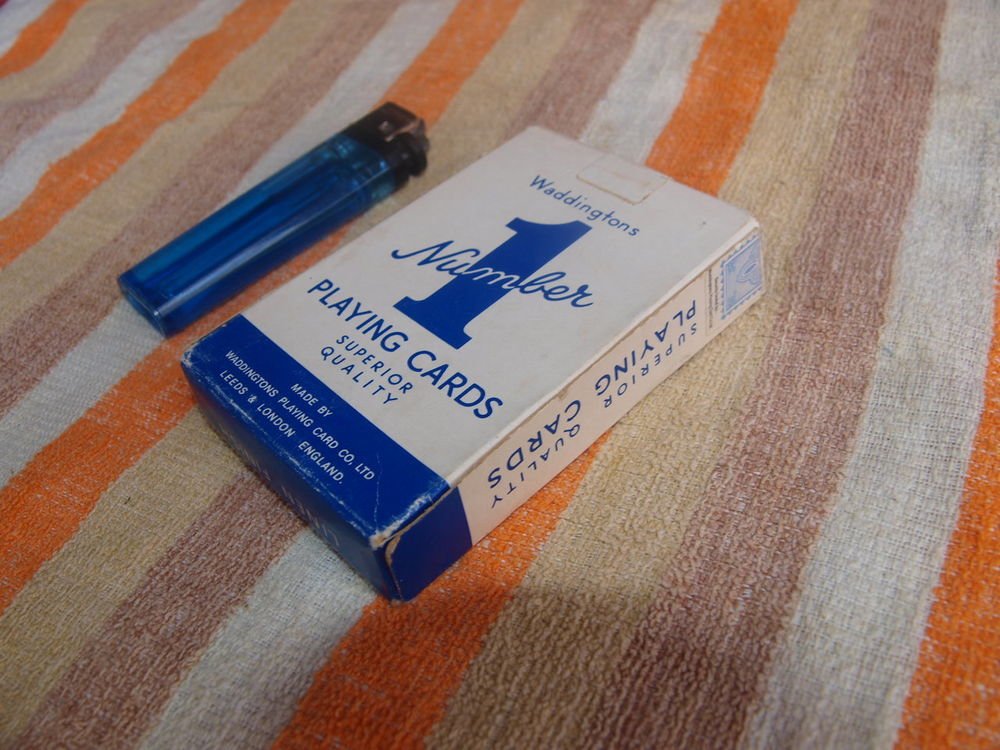 VINTAGE NUMBER ONE SUPRIOR QUALITY PLAYING CARDS BY WADDINGTONS ENGLAND