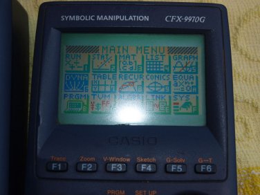 VINTAGE Casio CFX-9850G Colour Graphical Calculator RARE
