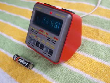 Rara Vintage Russian USSR Soviet Electronic Desk VFD Clock Alton Model ...
