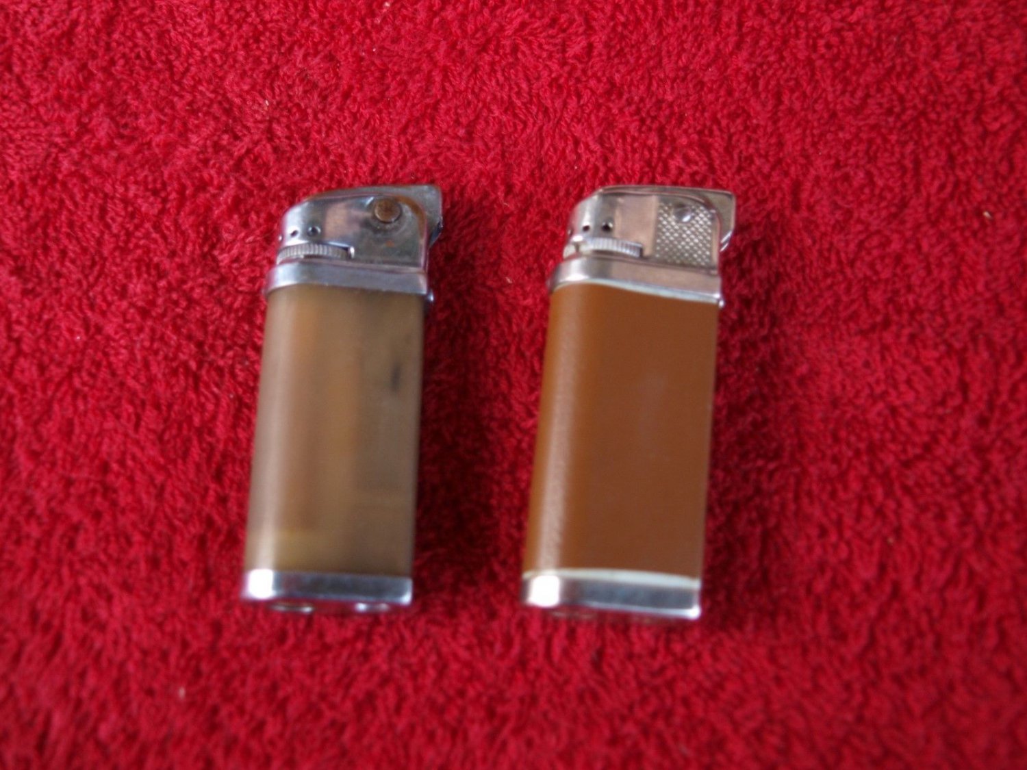 Antique Soviet Russian USSR Gas Propane Lighter OGONIOK + Extra