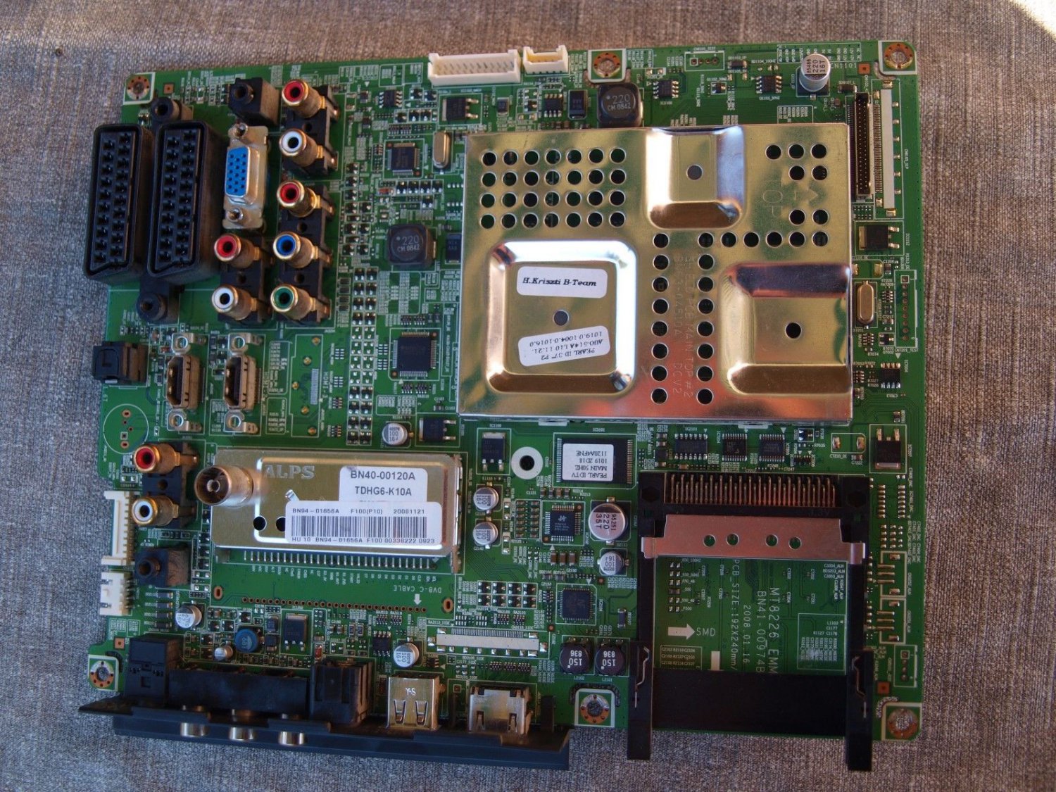 SAMSUNG LCD TV MAIN BOARD BN41-00974B BN94-02197A