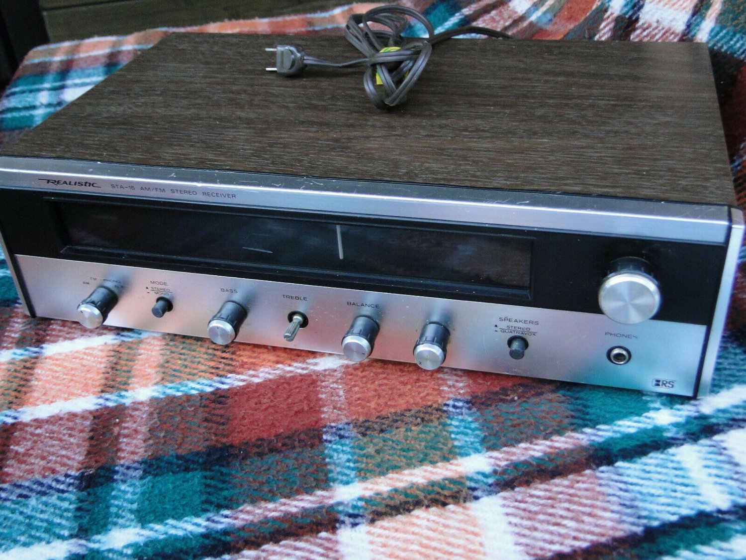 Vintage Realistic STA-16 Stereo Receiver US Voltage