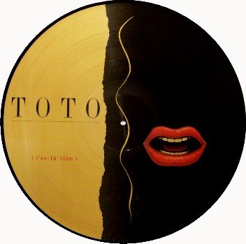 Toto Picture Disc - Isolation - Vinyl LP Record - Rock