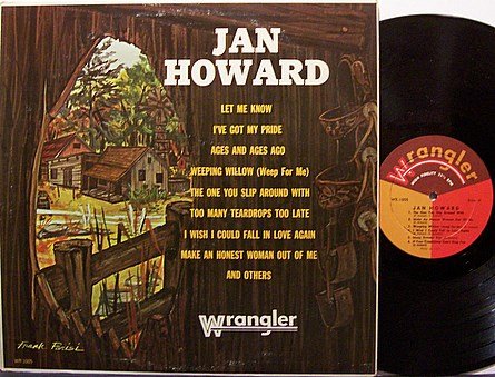 Howard, Jan - Self Titled (Wrangler Label) - Vinyl LP Record - Country