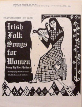 Holland, Lori - Irish Folk Songs For Women - Vinyl LP Record + Insert ...