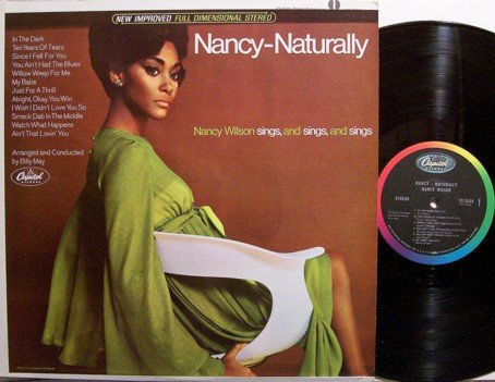 Wilson, Nancy - Nancy Naturally - Vinyl LP Record - R&B Soul Pop