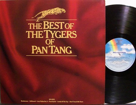 Tygers Of Pan Tang - Best Of The Tigers Of Pan Tang - UK Pressing ...