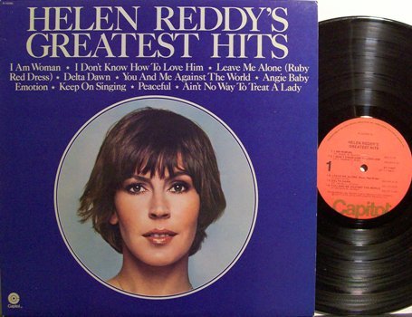 Reddy, Helen - Helen Reddy's Greatest Hits - Vinyl LP Record - Pop Rock