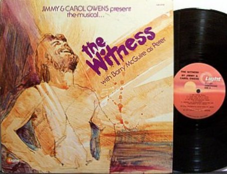Witness, The - Musical - Barry McGuire / Jimmy & Carol Owens - Vinyl 2 ...