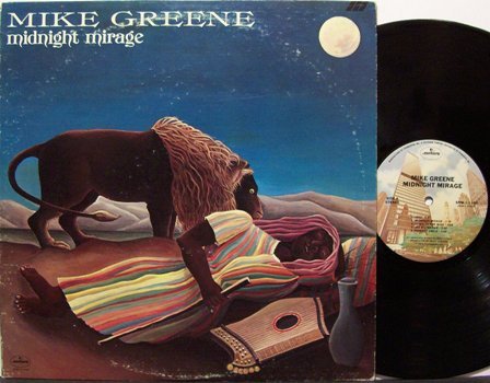 Greene, Mike - Midnight Mirage - Vinyl LP Record - Rock