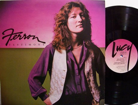 Ferron - Testimony - Vinyl LP Record - Folk Rock