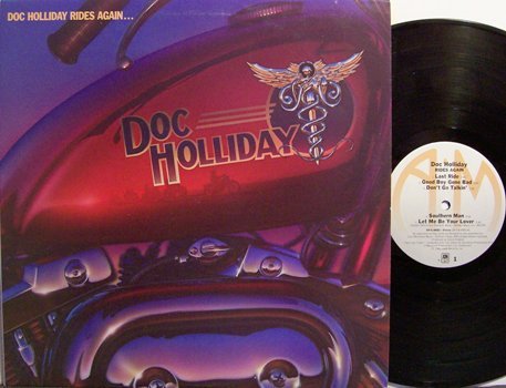 Doc Holliday - Doc Holiday Rides Again - Vinyl LP Record - Rock