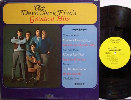 Dave Clark - Dave Clark Five's Greatest Hits - Vinyl LP Record - Rock