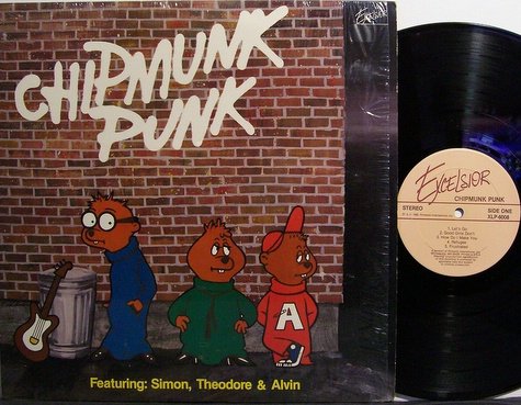 Chipmunks, The - Chipmunk Punk - Vinyl LP Record - Rock