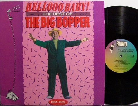 Big Bopper, The - Hellooo Baby / The Best Of - Vinyl LP Record - Rock