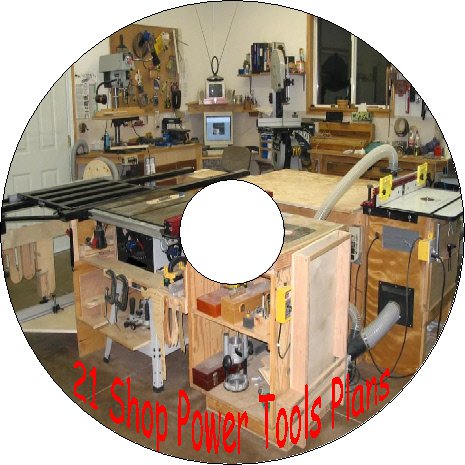 21 Old Vintage Plans how to build Your Own Shop Power Tools CD