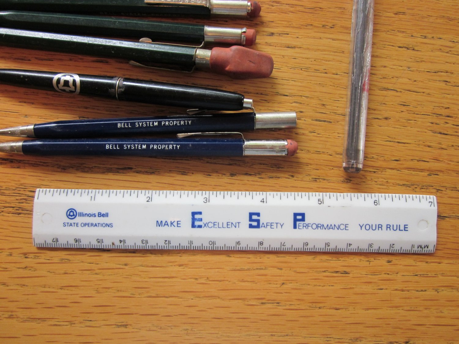Illinois Bell Telephone Lot – Mechanical Pencils, Pens, More
