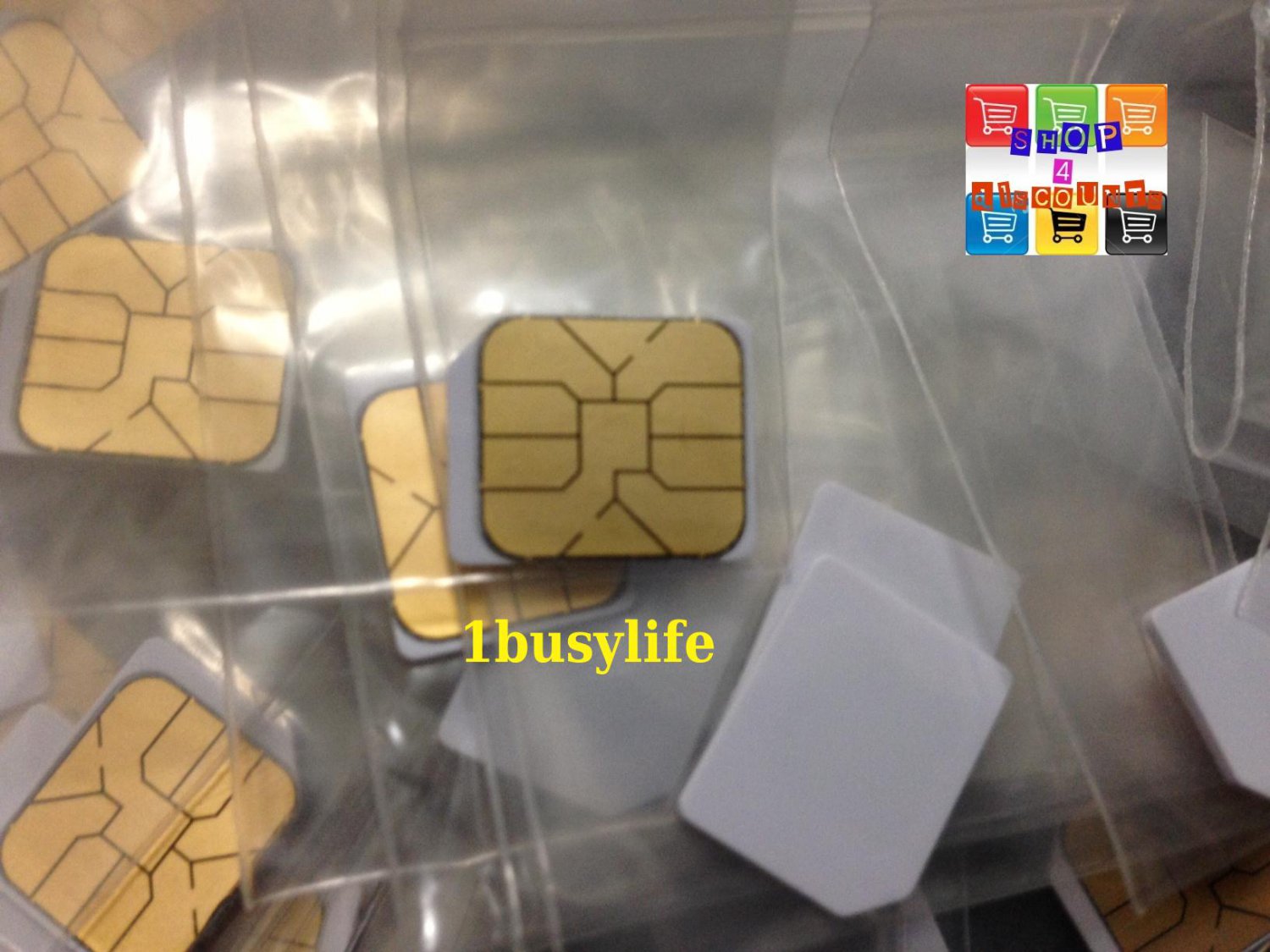 Replacement Gevey White Setup Reset Micro Sim Card for iPhone 4S