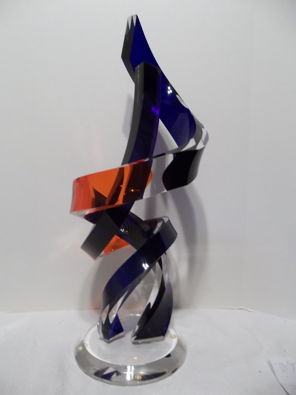 Modern Abstract Lucite Acrylic Custom Sculpture WILL GRANT SEE PICS 710
