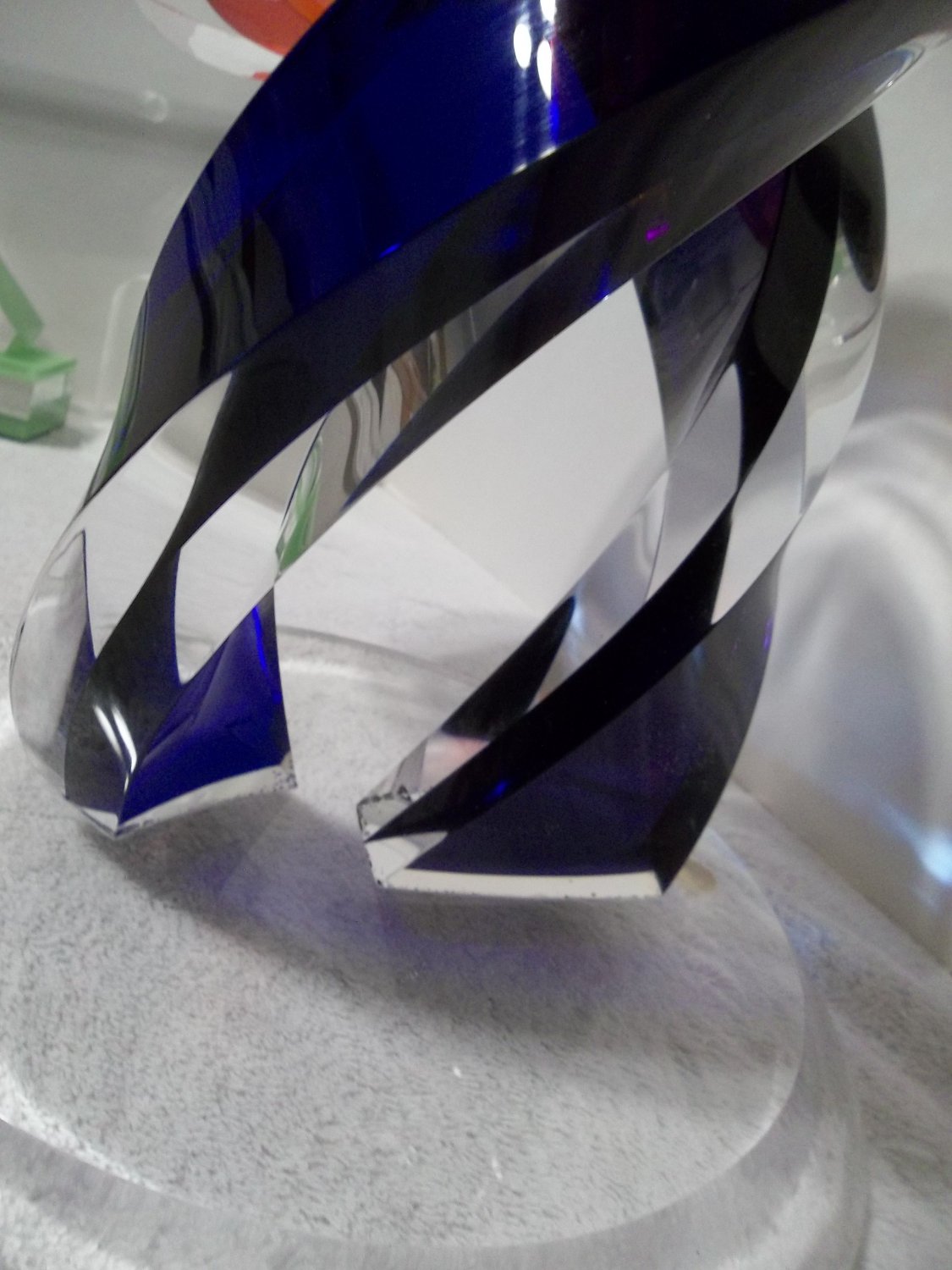 Modern Abstract Lucite Acrylic Custom Sculpture WILL GRANT SEE PICS 710