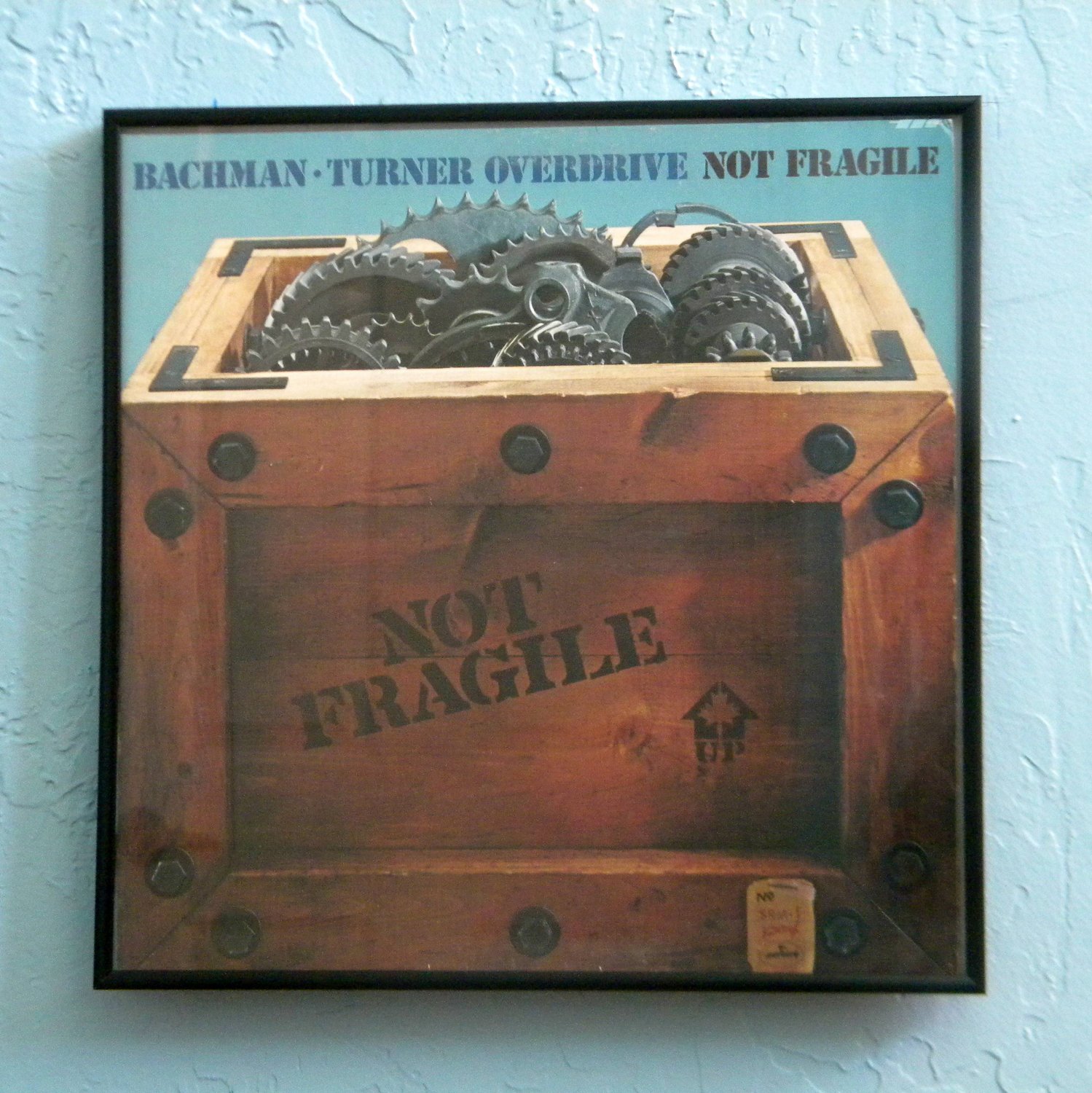 Framed Record Album Cover - Not Fragile - Bachman-Turner Overdrive 0015