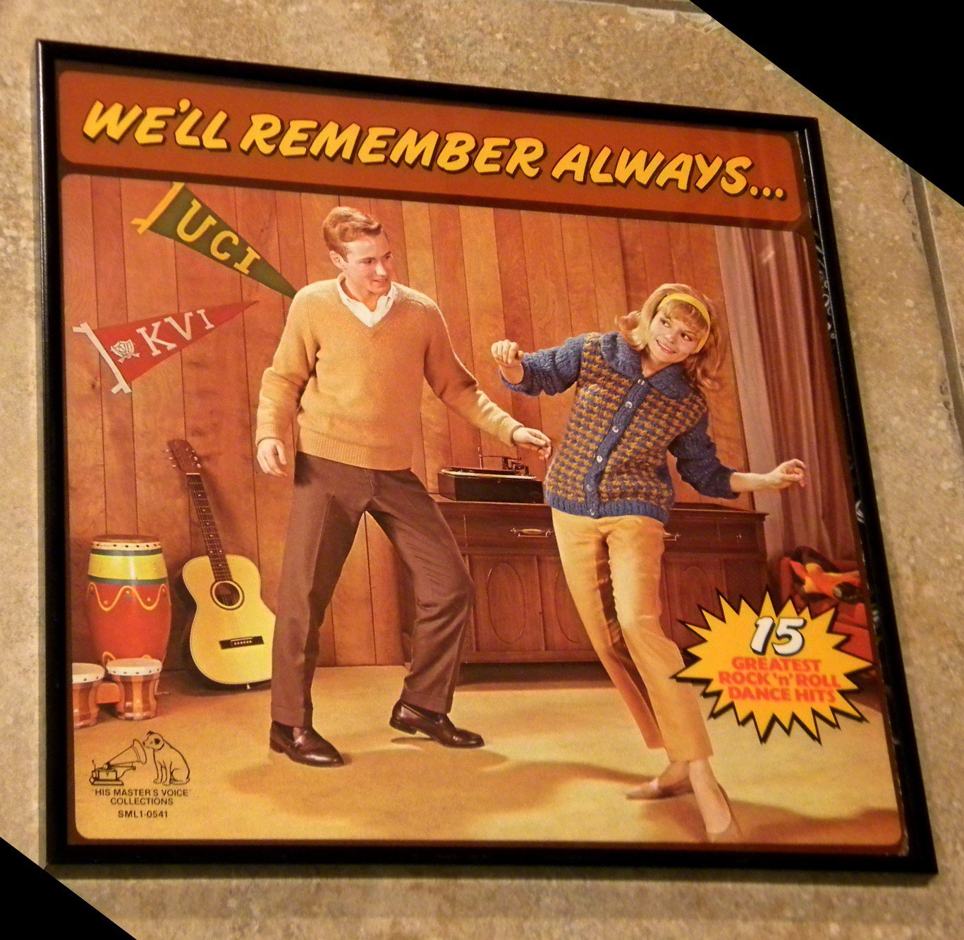 We'll Always Remember - Framed Vintage Record Album Cover – 0176