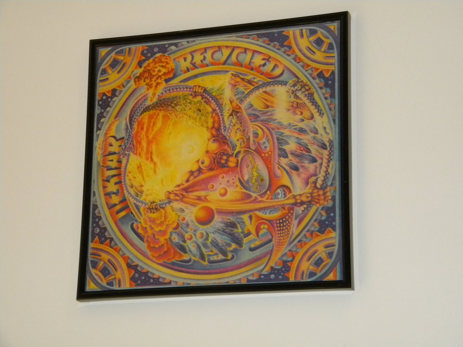 Nektar - Recycled - Framed Vintage Record Album Cover – 0229