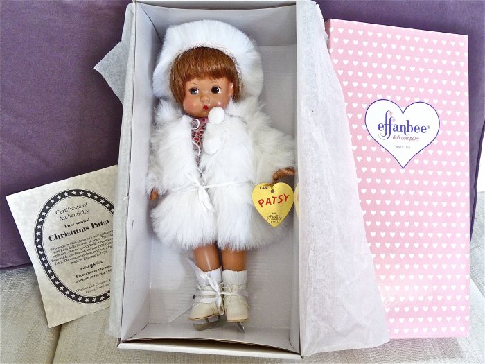 NRFB 1997 Limited Edition Effanbee “Christmas Patsy” Doll