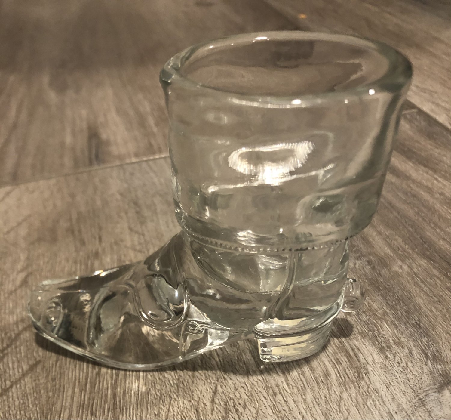 Mosser, Clear Glass Cowboy Boot with Spur #33
