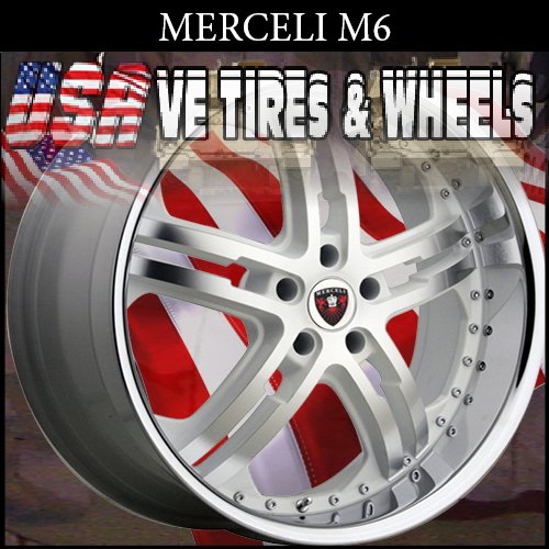 MERCELI M6 22X8.5 5X112 ET+32 WHITE MF SS/L MERCEDES AUDI PASSAT